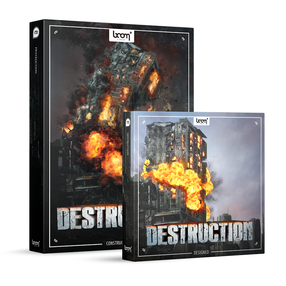 Destruction Sound Effects Bundle by Boom | Sound Ideas