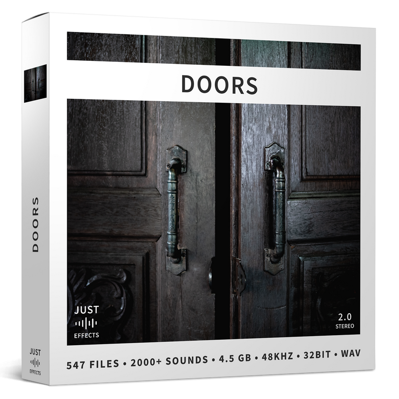 Sound Ideas | Doors by Just Sound Effects
