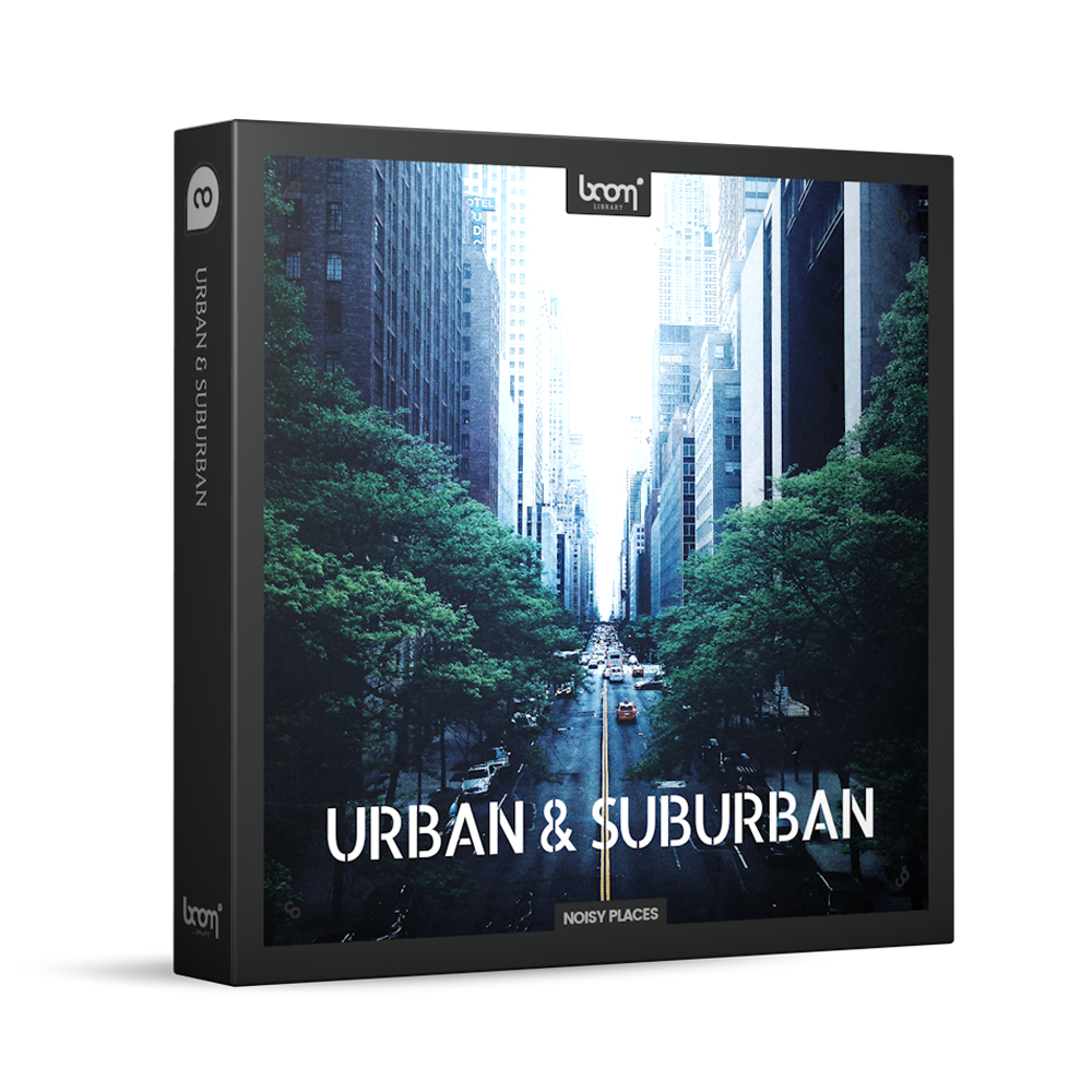 Urban & Suburban Sound Effects by Boom | Sound Ideas